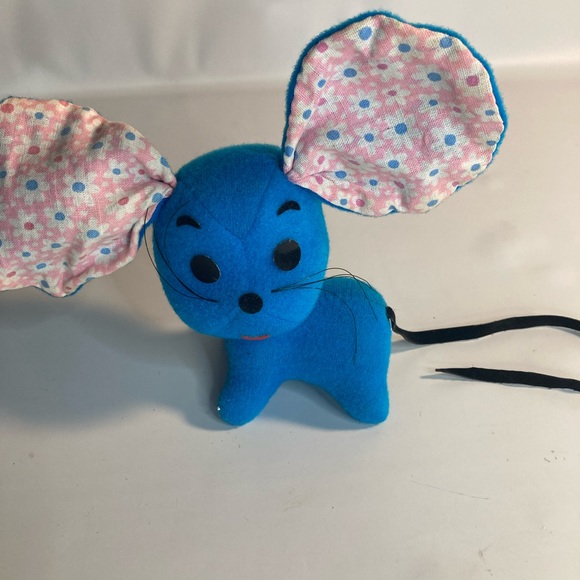 dream pets | Toys | Dream Pets Dakin Blue Mouse Vintage Plush Stuffed ...